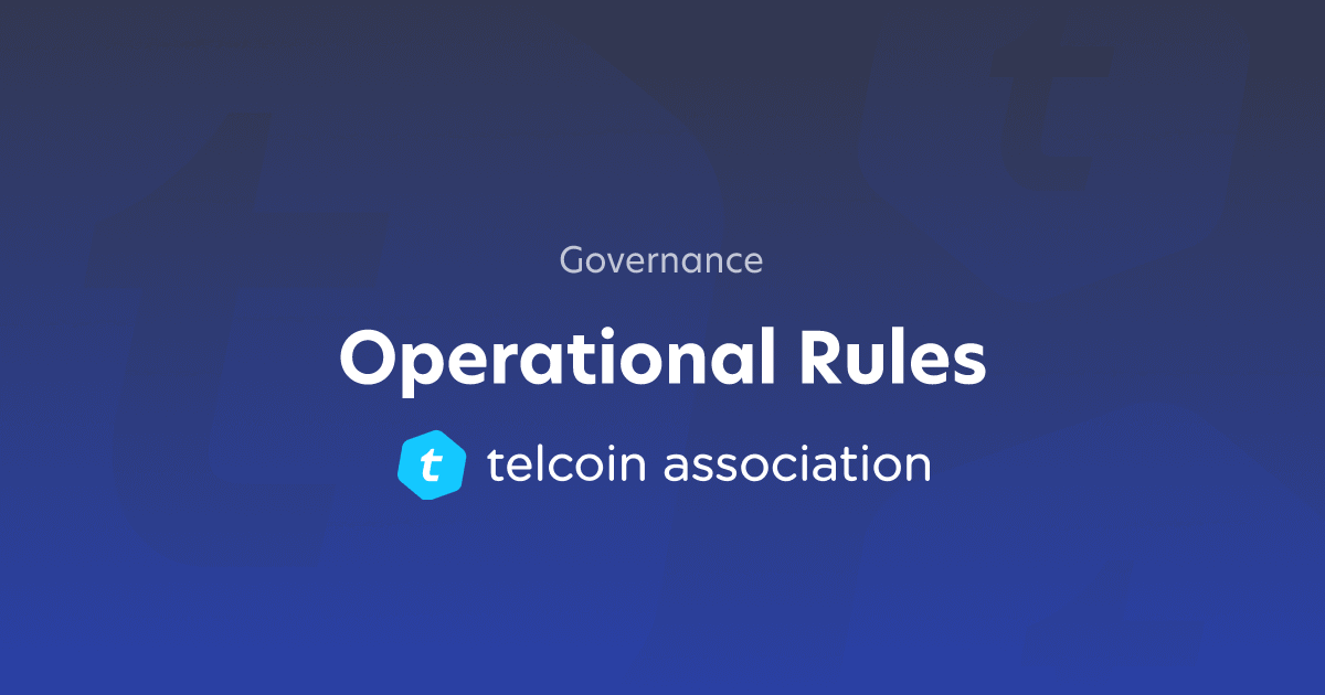 Operational Rules