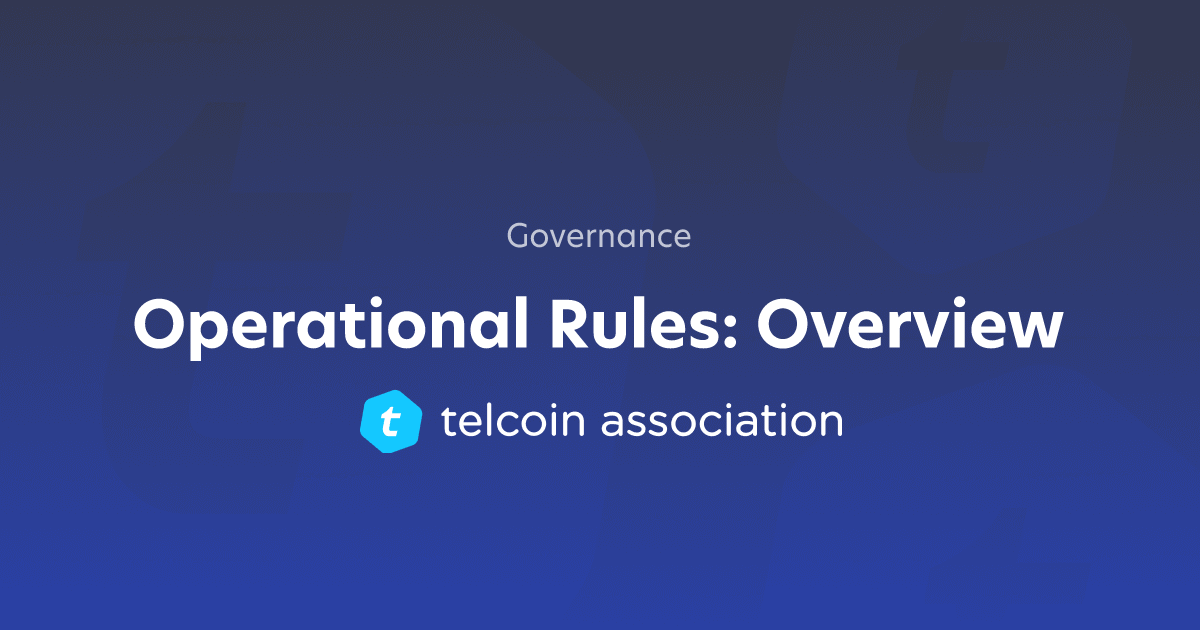 Operational Rules: Overview