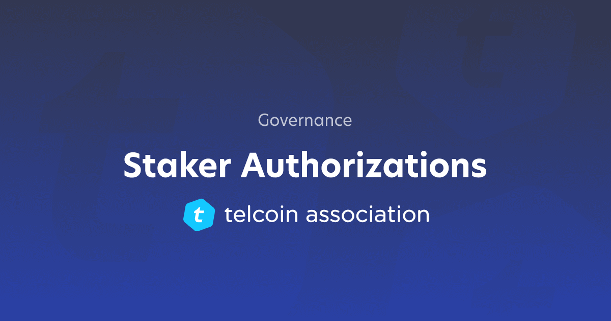 Staker Authorizations