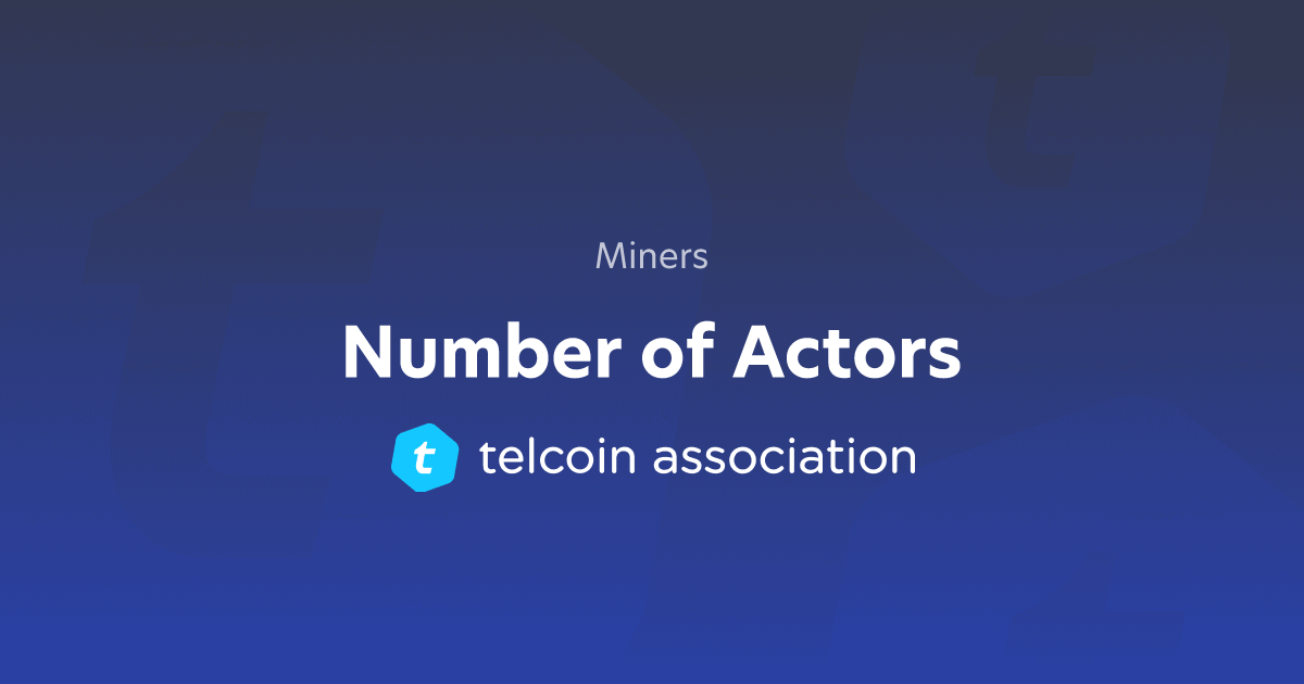 Number of Actors