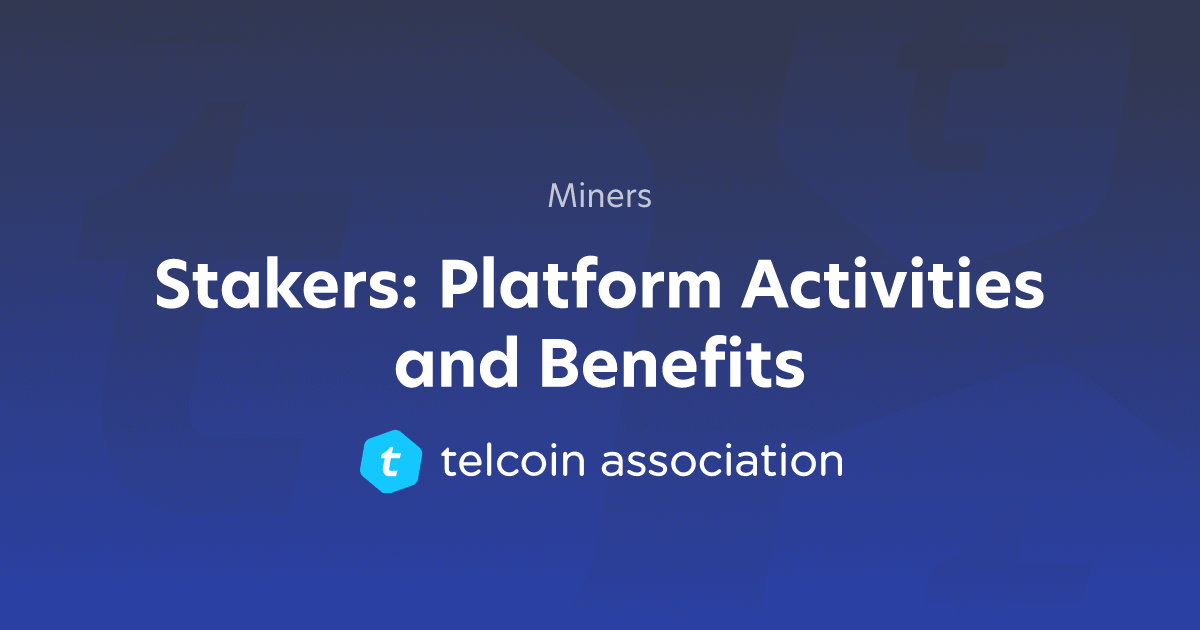 Stakers: Platform Activities and Benefits