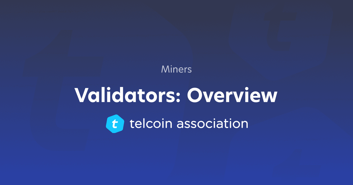 Validators: Overview