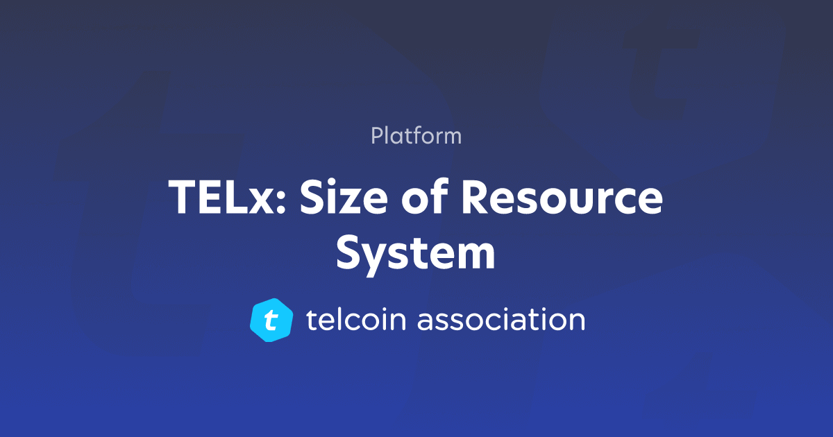 TELx: Size of Resource System